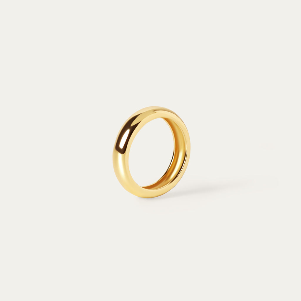 Seek Shine Forma Ring (18K Gold Vermeil, Size 6)