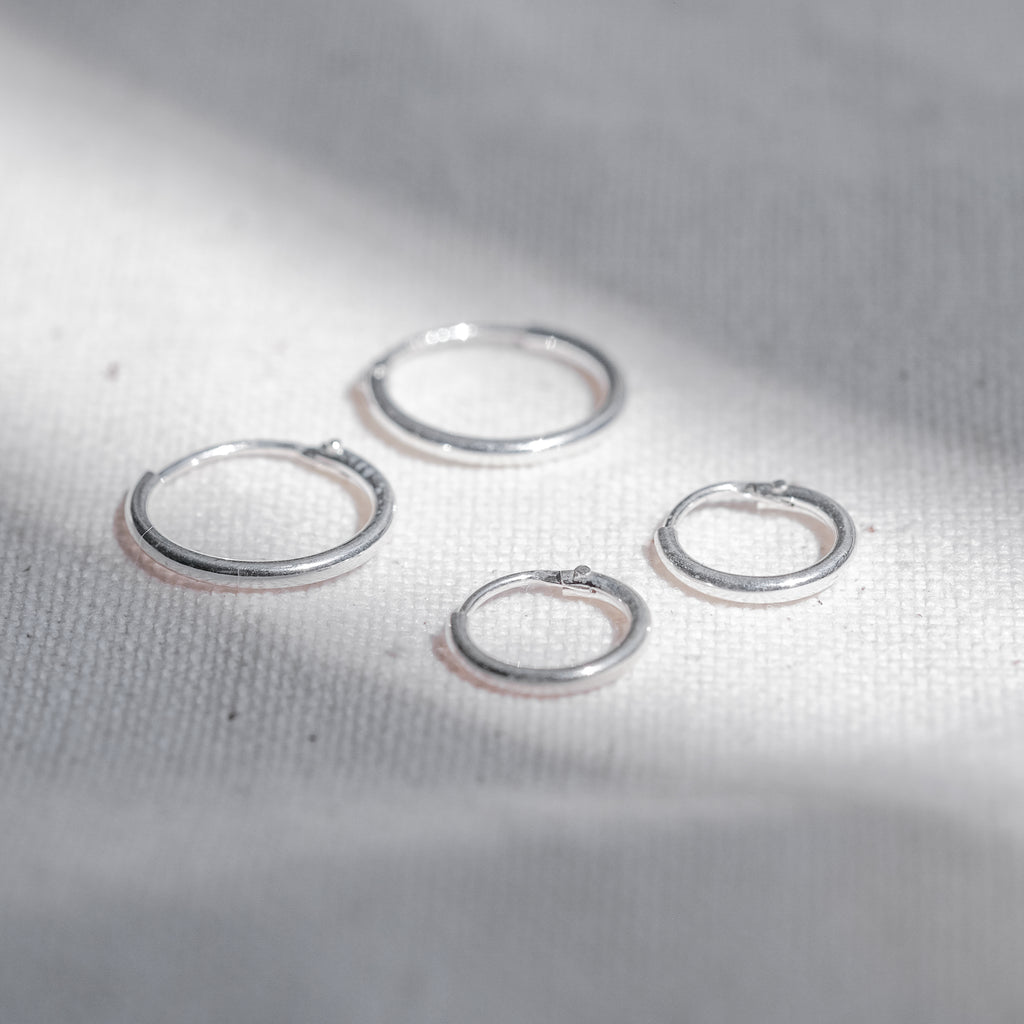 Seek Shine Shilo Tiny Hoops (Stainless Steel)