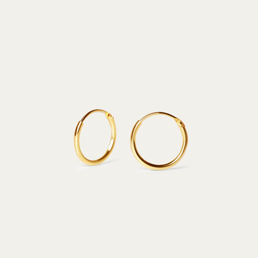 Seek Shine Shilo Tiny Hoops (18K Gold Stainless Steel)