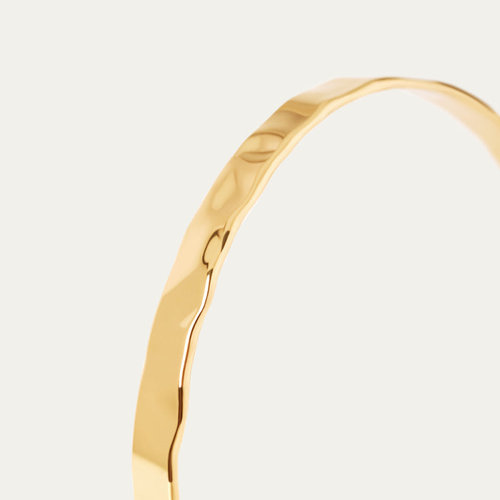 Seek Shine Elega Tiny Bangle (18K Gold Brass)