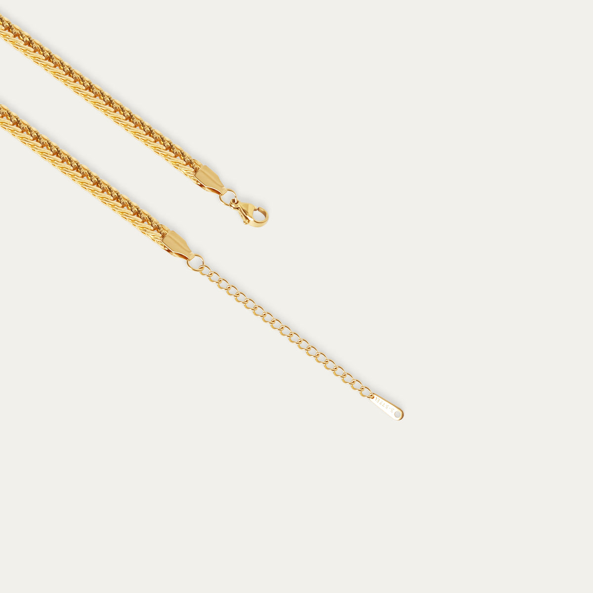 Seek Shine Foss Necklace (18K Gold Stainless Steel)