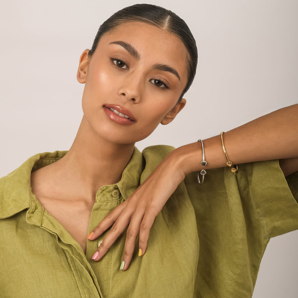 Seek Shine Ida Bangle (Stainless Steel)