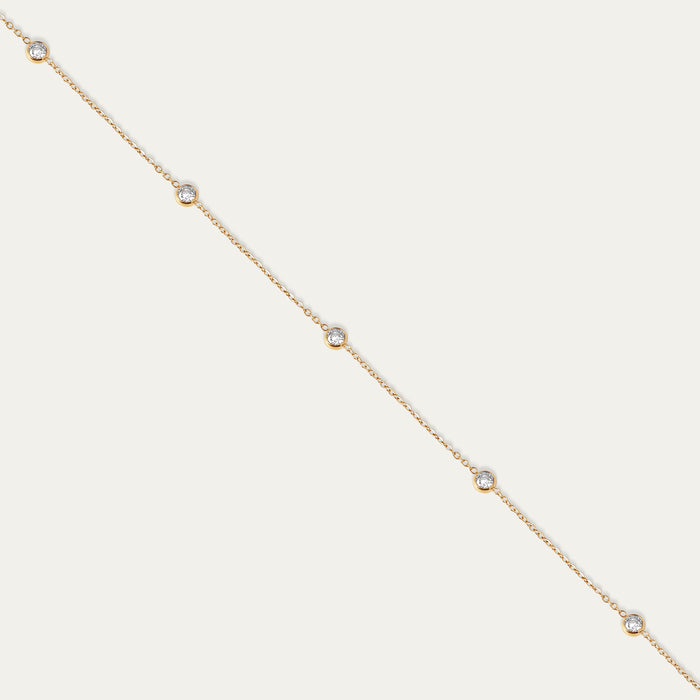 Seek Shine Tissan Necklace (18K Gold Stainless Steel)