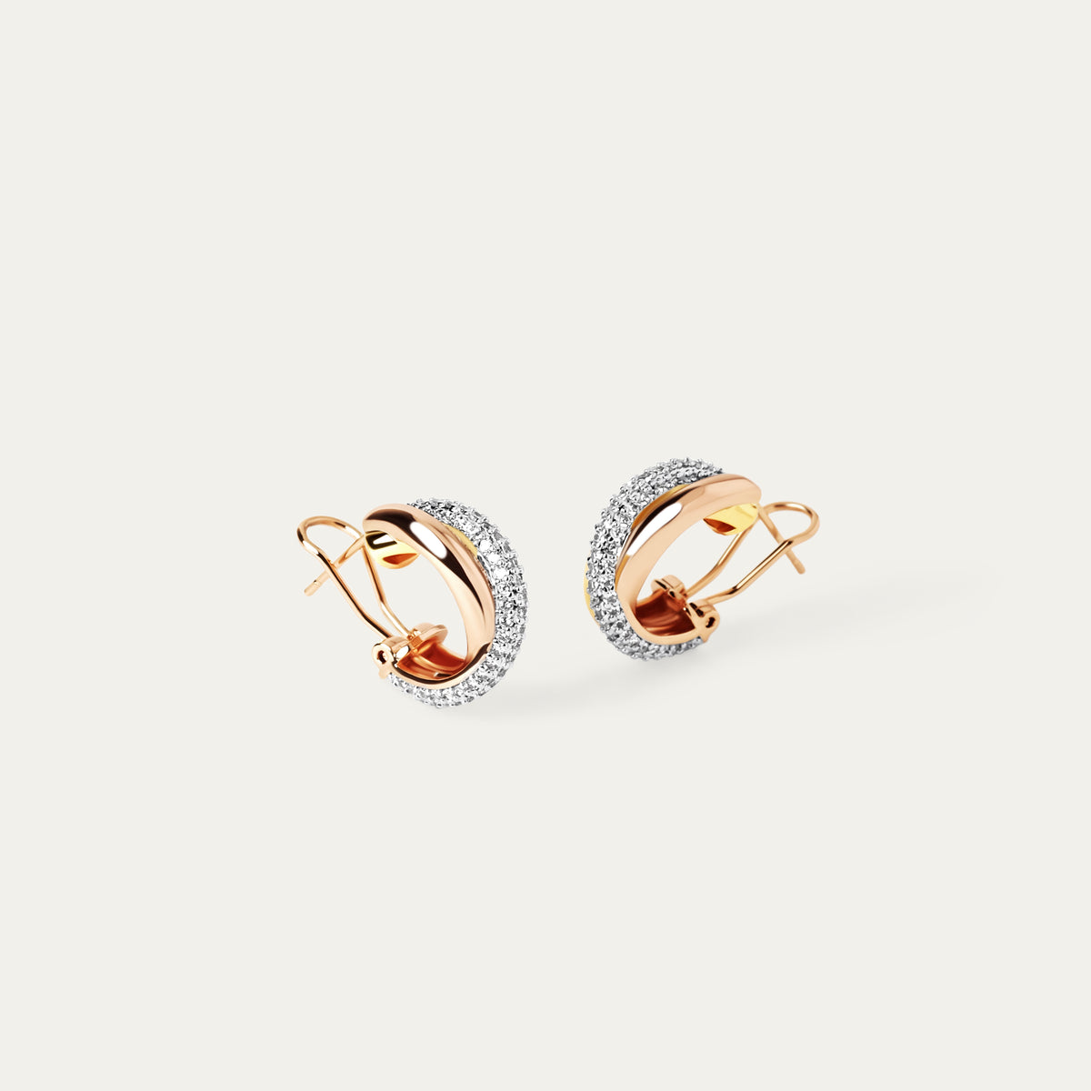 Seek Shine Trini CZ Earrings (18K Gold Stainless Steel)