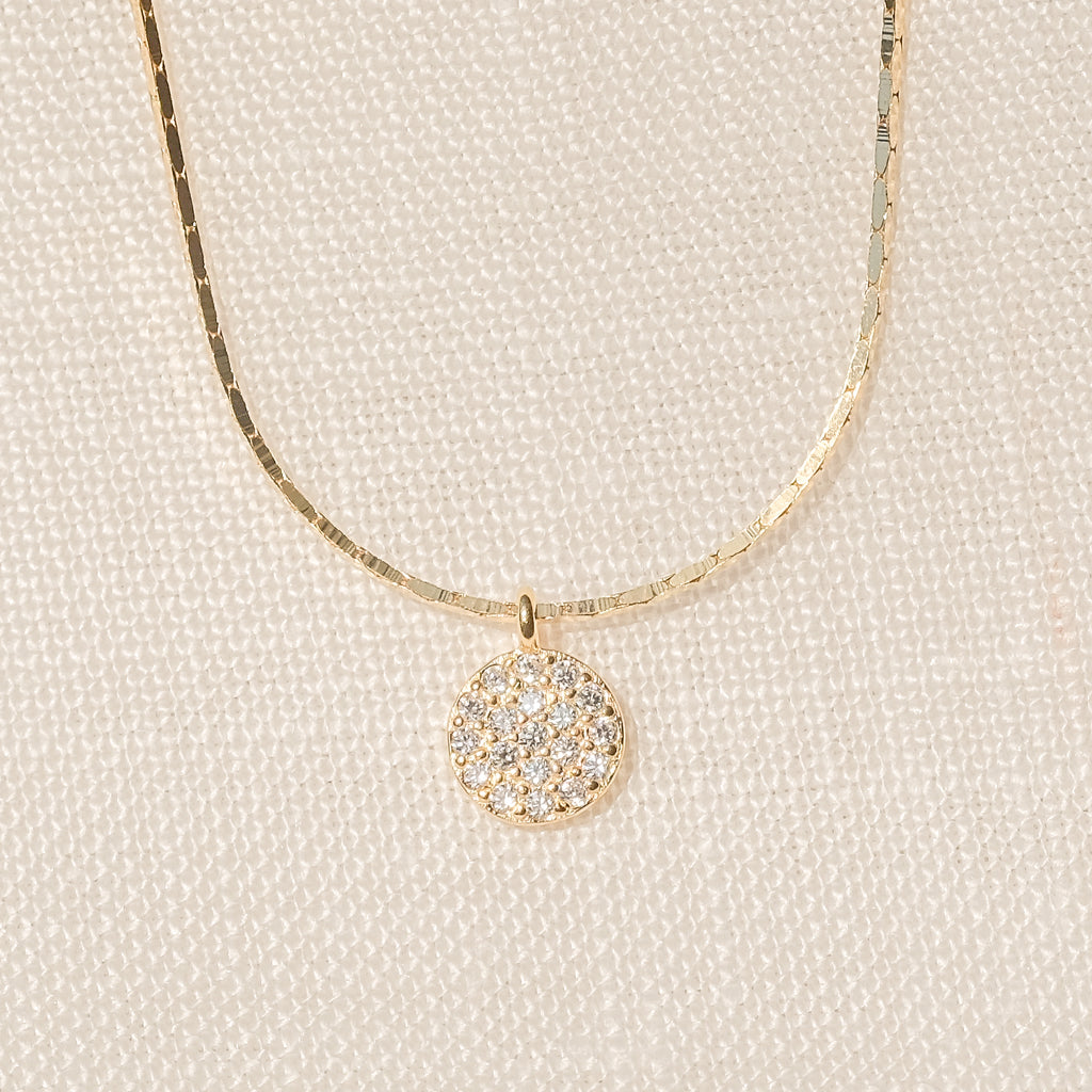 Seek Shine Gavin CZ Necklace (18K Gold Vermeil)