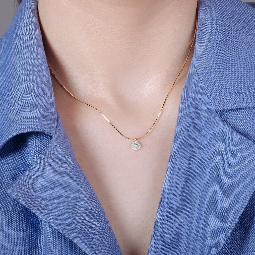 Seek Shine Gavin CZ Necklace (18K Gold Vermeil)