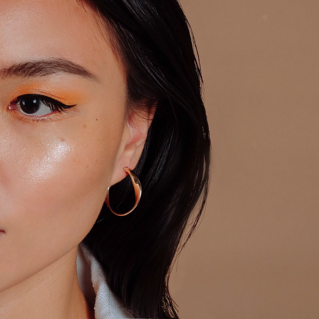 Seek Shine Latore Hoops Earrings