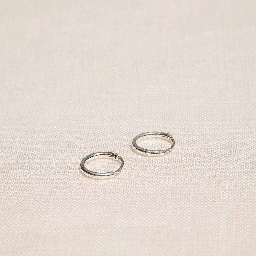 Seek Shine Shilo Teeny-Tiny Hoops (Stainless Steel)